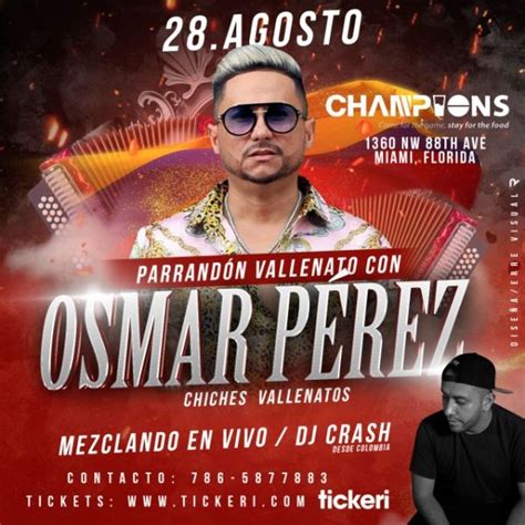 Parrandon Vallenato Con Osmar Perez Ex Vocalista De Los Chiches Del