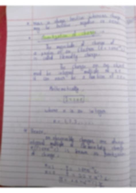 Solution Class Th Physics Chapter Electrostatics Notes Studypool