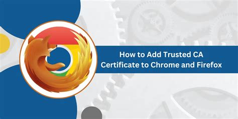 How To Add Trusted Ca Certificate To Chrome And Firefox Sslinsights