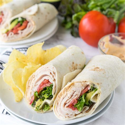 Cajun Turkey Avocado Wraps I Wash You Dry