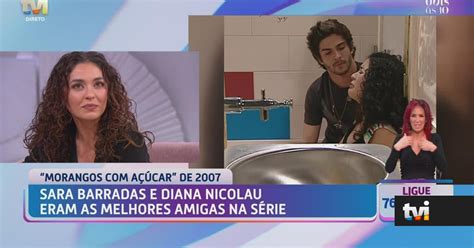 Morangos Açúcar Em 2007 a personagem de Sara Barradas foi mãe