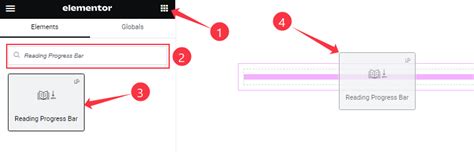 how to use reading progress bar widget by ultimate post kit pro