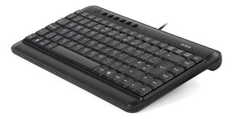 A4tech Mini Teclado Ultraslim Multi Media Ps2usb Kls 5up Color Del
