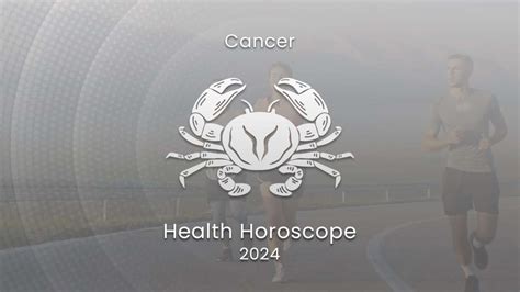 Cancer Yearly Health Horoscope 2024