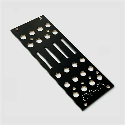 Black Panel For Mutable Instruments Veils 2 Oddvolt Eurorack Panels