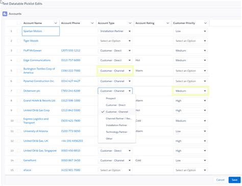 Datatable Now Supports Picklist Field Edits UnofficialSF