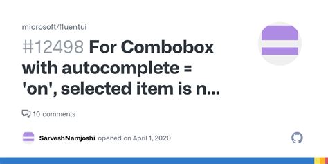 For Combobox With Autocomplete On Selected Item Is Not Narrated By