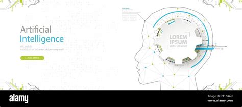 artificial intelligence ai and big data concept machine cyber mind