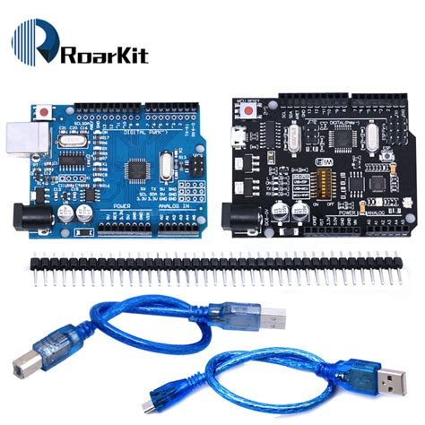 Uno R3 CH340 อยางเปนทางการกลอง WiFi ATMEGA328P ชปเชลล CH340G