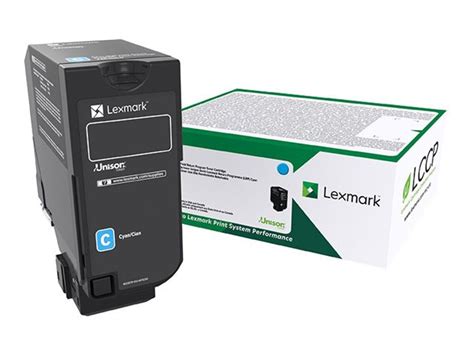 Lexmark Cyan Original Toner Cartridge Lccp Lrp