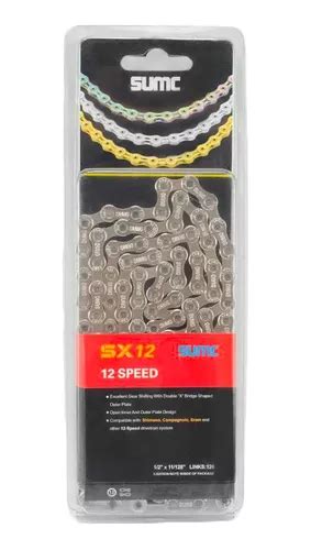 Cadena Bicicleta 12 Pasos Mtb Compatible Shimano Sram Campag Envío Gratis