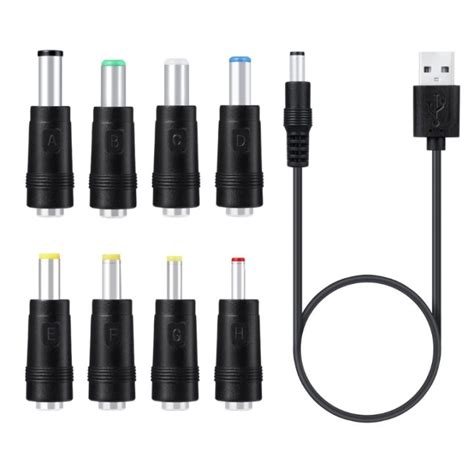 Universal 5v For Dc Power Cable Usb To For Dc 5 5x2 1mm 3 5mm 4 0mm 4