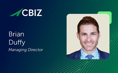 Brian Duffy Managing Director Cbiz