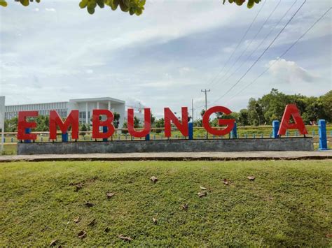 Embung A Itera Jadi Tempat Favorit Jogging Mahasiswa Dosen Dan