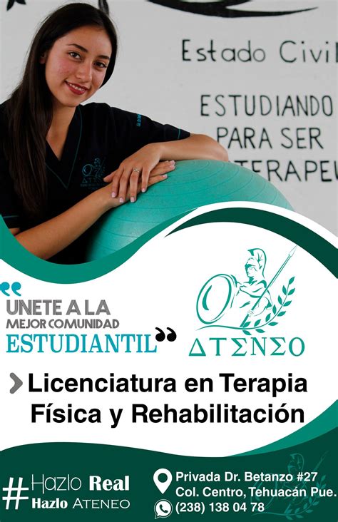 Licenciatura En Terapia Ateneo Universitario Promoción