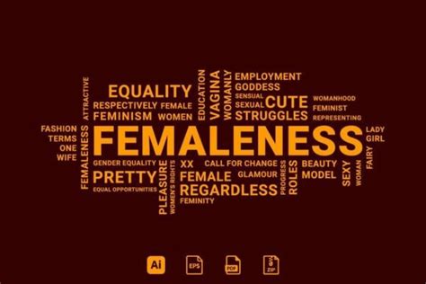 Woman Wordcloud Vector Illustration Graphic By Creativedesignersuborna Creative Fabrica