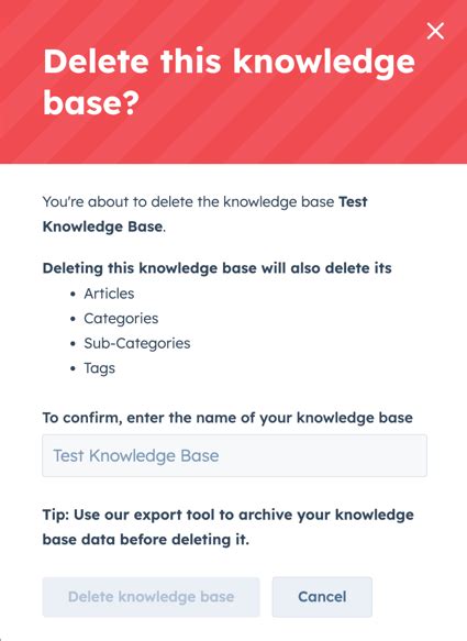Create And Manage Multiple Knowledge Bases