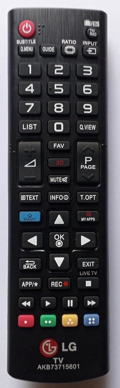 UNIVERSAL LG REMOTE LG AKB73715601 Replacement Remote Control For LG