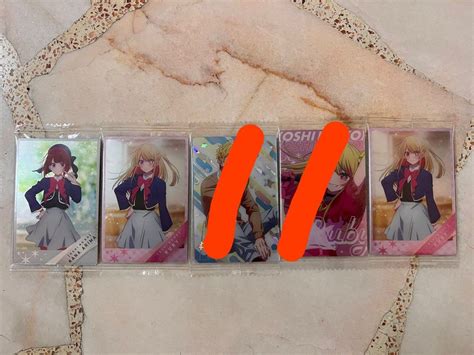 Oshi No Ko Wafer Cards Hobbies And Toys Memorabilia And Collectibles J