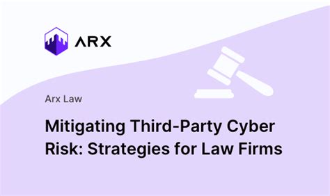 mitigating third party cyber risk strategies for law firms