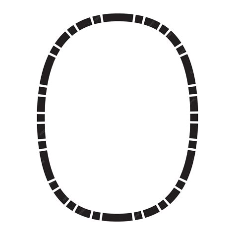 Premium Vector Black Number 0 Design For Math And Education Concept Premium Vector Black Number 0 Design For Math And Education Concept