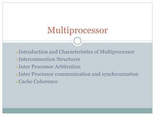 Multiprocessor PPTX