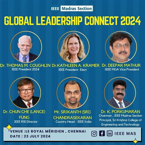 Ieee Madras Section On Linkedin Ieee Leadership Innovation
