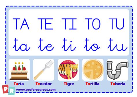 Letra T Ta Te Ti To Tu Actividades Y Centros 47 Off