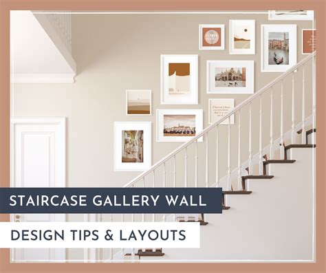 Staircase Gallery Wall Design Tips And Layouts Mk Envision Galleries