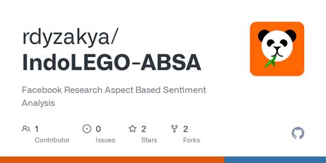 Github Rdyzakya Indolego Absa Facebook Research Aspect Based