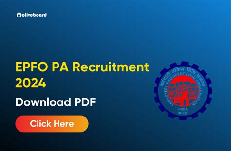 Epfo Pa Recruitment 2024 Notification Out For 323 Vacancies