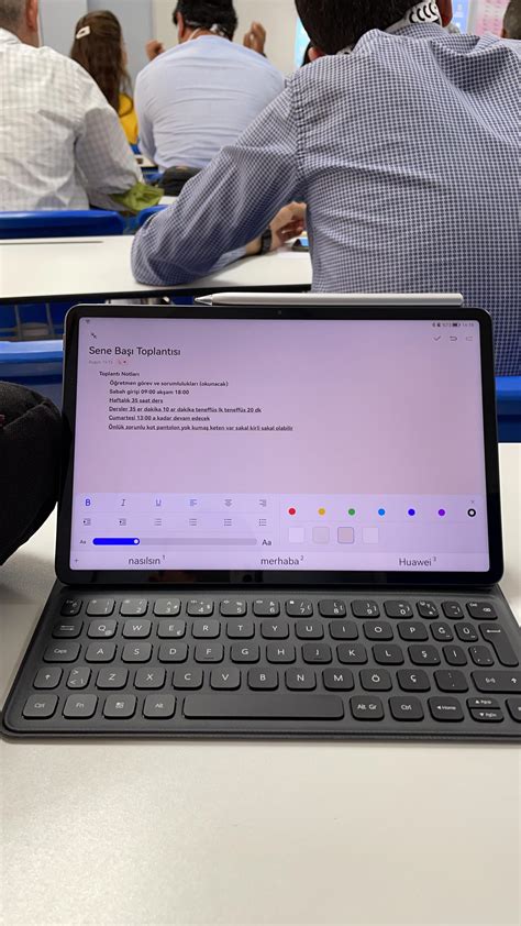 SATILDI SATILIK HUAWEİ MATEPAD11 KALEM KLAVYE FULL SET DonanımHaber Forum