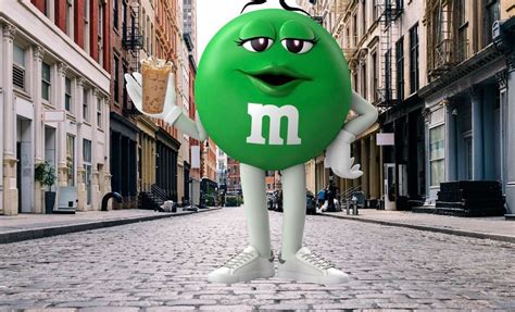 The Green Mandm Is Now A Zappos Influencer See Campaign Photos Here