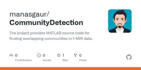 Github Manasgaurcommunitydetection The Project Provides Matlab Source Code For Finding