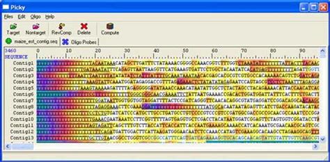 Picky Version 10 Oligo Microarray Design Tutorial Isu Complex