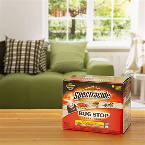 Spectracide Bug Stop Indoor Fogger 6 Count 2 Ounce Cans Controls Heavy
