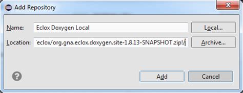 GitHub Anb0s Eclox Eclox Is A Simple Doxygen Frontend Plug In For