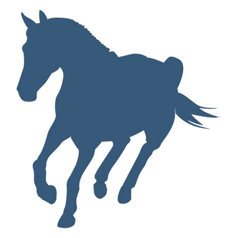Diseño Png Y Svg De Volviendo La Silueta Del Caballo Para Camisetas
