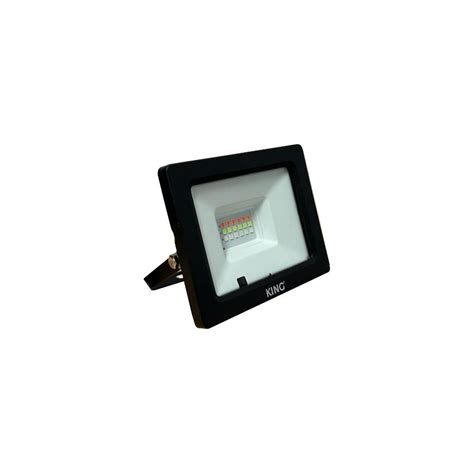 LUZ DESING Reflector Led Rgb 20w Alta Potencia Control Remoto Colores