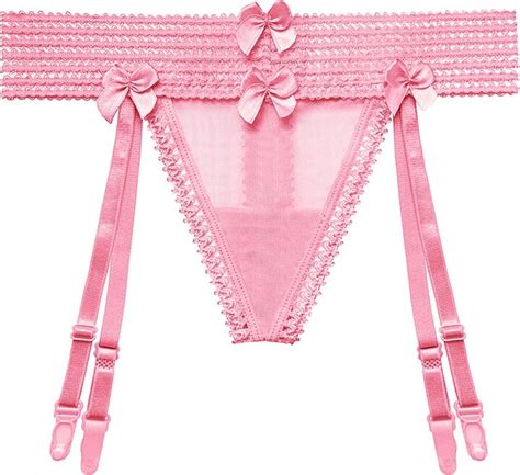 Ptllend Satin Bikini Panties For Women Women Underwear Thongs Lace