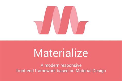 Materialize Design Css Framework Do You Know About The Benefits Of Using Materialize Css