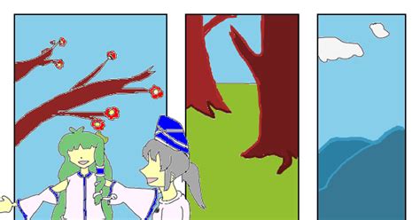 東方 【東方】梅見の季節にゃ、ちと早い【漫画】 フリーの座付き作家のマンガ 漫画 物部布都 東風谷早苗 Pixiv