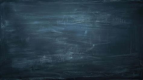 Classic Chalkboard Background With Subtle Chalk Marks Premium Ai