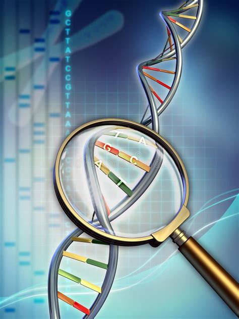 Dna Test Sanger Sequencing Stock Illustration Illustration Of Medicine