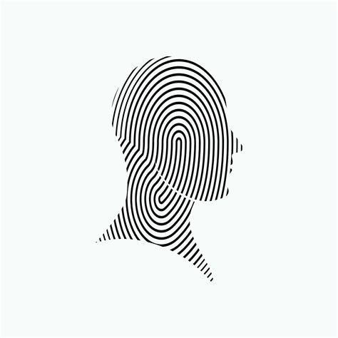 Premium Vector Body Identification Icon Human Identifying