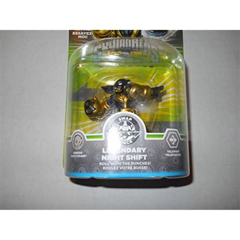Skylanders Swap Force Character Legendary Night Shift