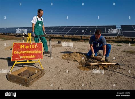 Demonstration Of An Ammunition Clearing At The Site Of Germanys
