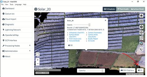 Dont Have Share Button On View Map Feature In Windows Native Webodm Opendronemap Community