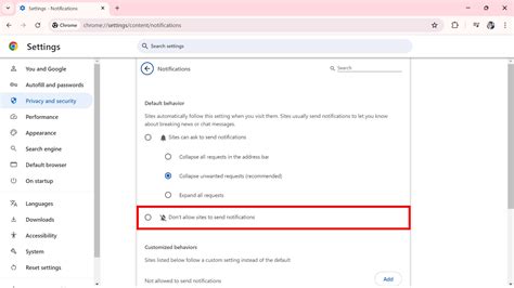 Google Chrome How To Disable Push Notifications On Your Browser