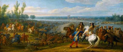 Le Passage Du Rhin Par Louis Xiv Histoire Analysée En Images Et œuvres Dart